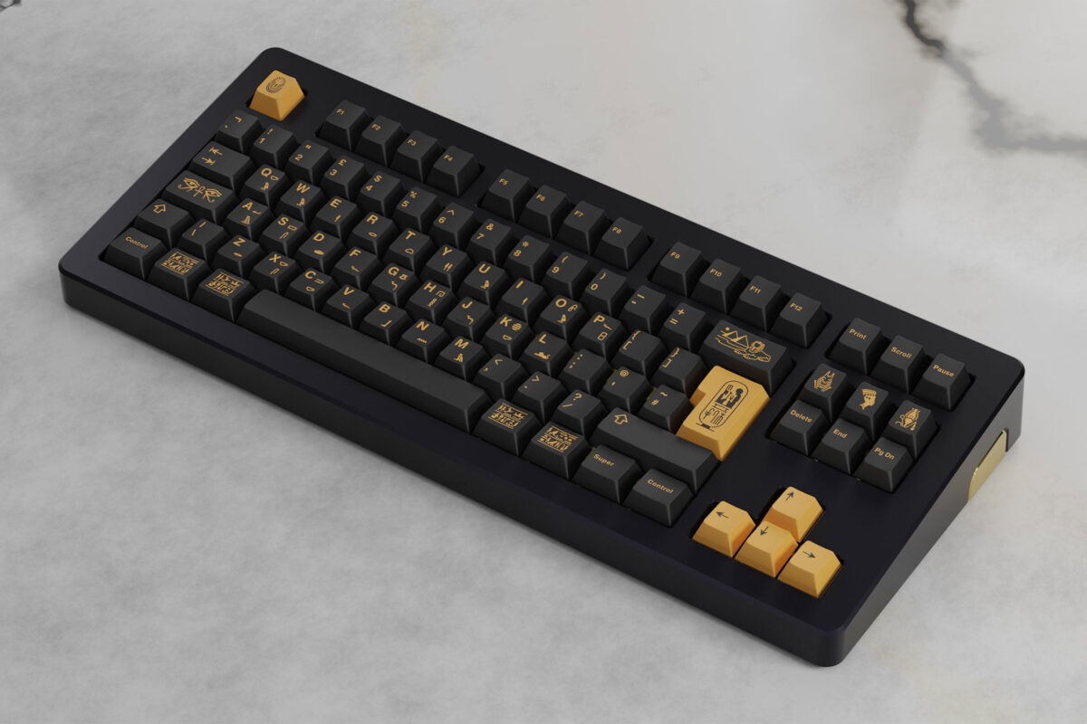 GMK Pharaoh Keycaps