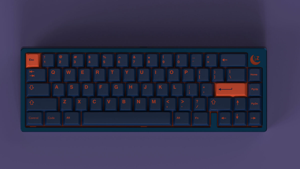 GMK Sunset Surfing Keycaps