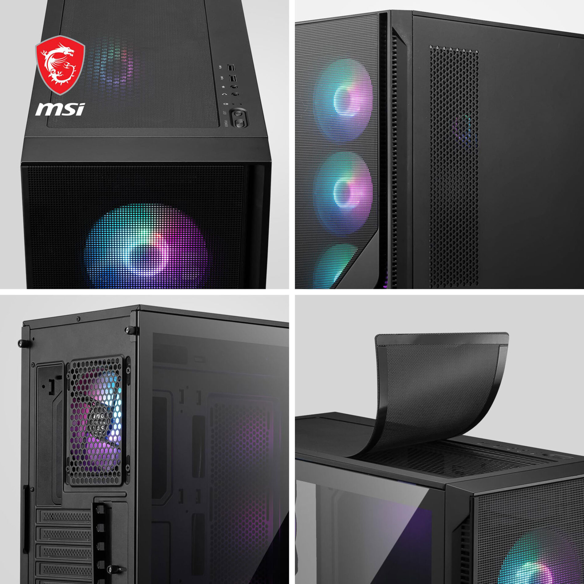 MSI MAG Forge 320R Airflow